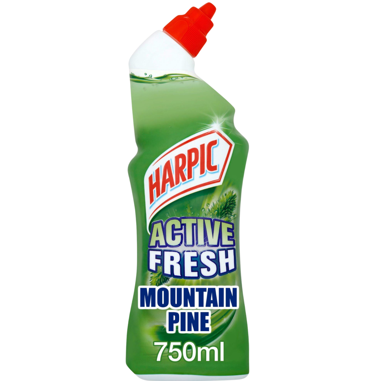 Harpic Pine Active Fresh, препарат за тоалетна, 750 мл | Cleanmarket.bg