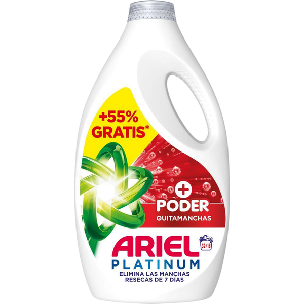 Ariel Platinum Power, 2,250 л, 50 пранета | Cleanmarket.bg
