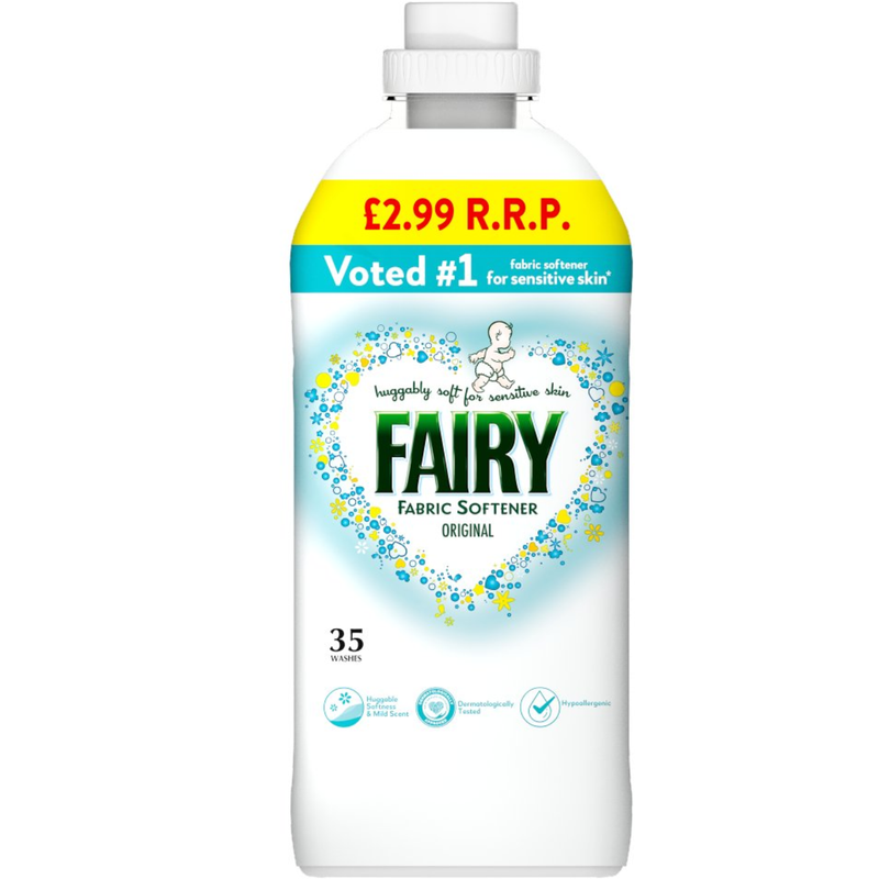 Fairy for Sensitive Skin Original, 1,155 л, 35 пранета | Cleanmarket.bg