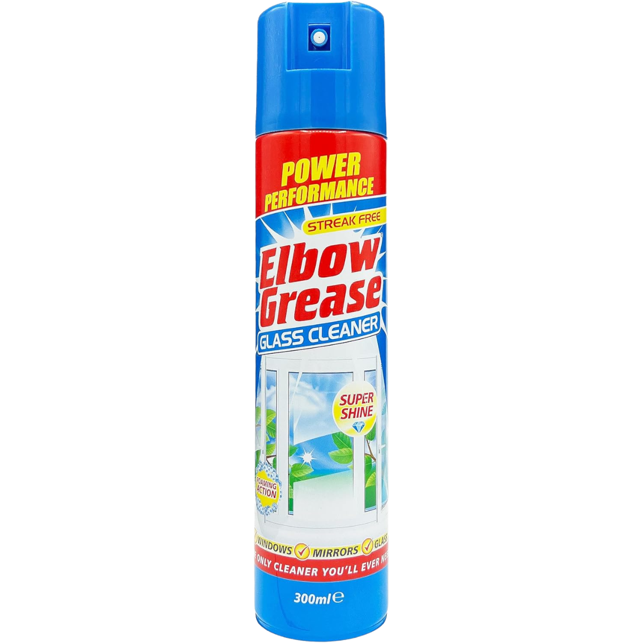 Elbow Grease Glass Cleaner Aerosol за стъкла, 300 мл | Cleanmarket.bg